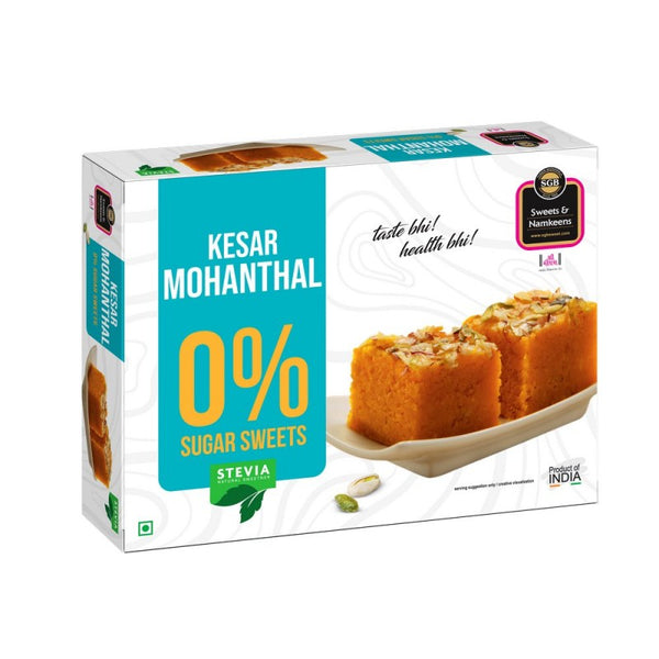 Sugar Free Kesar Mohanthal – Sukhadia Garbaddas Bapuji & Sons